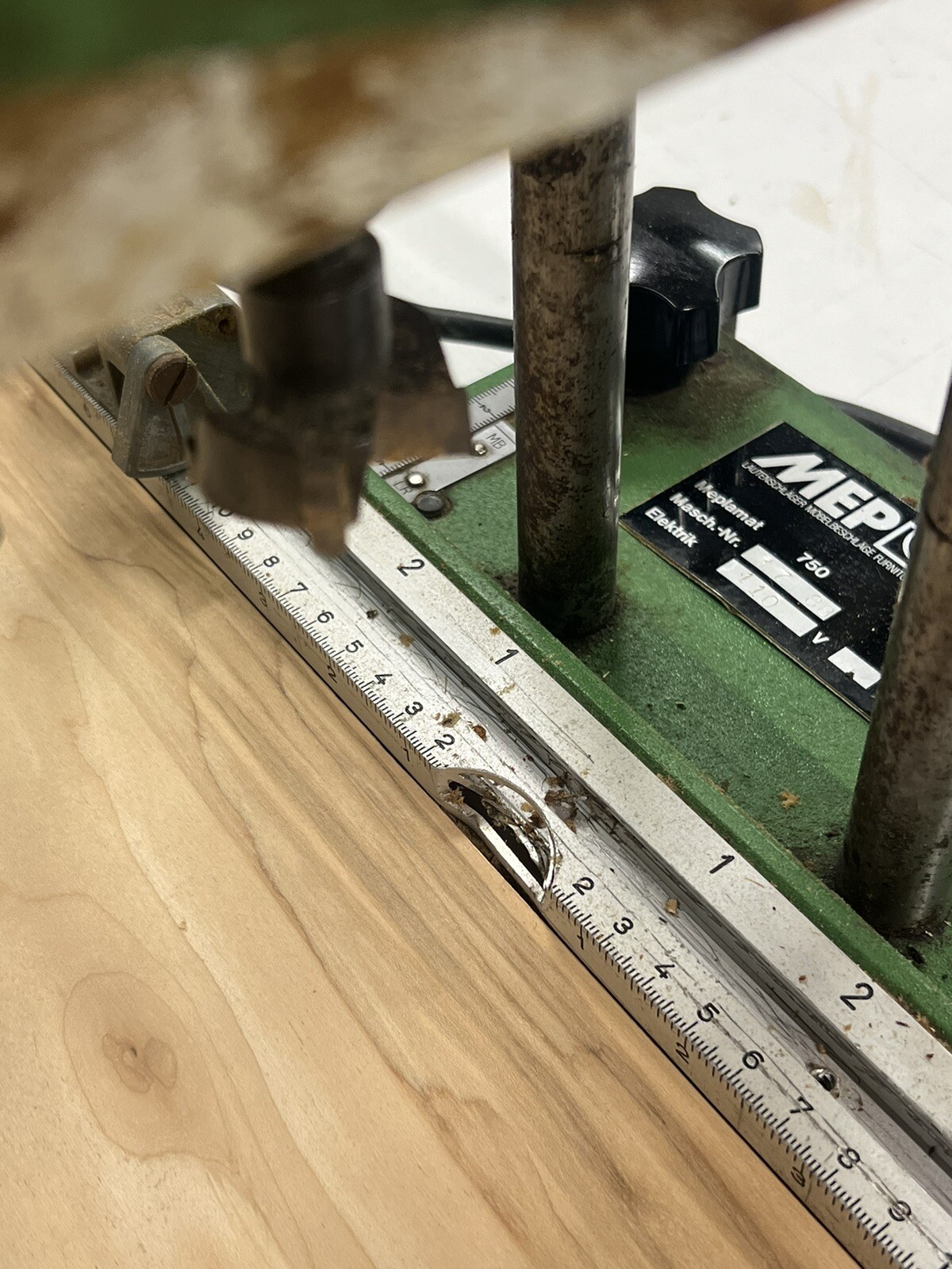 Mepla Mat 750 Hinge Boring & Insertion Machine 110V Single Phase Lot | eBay