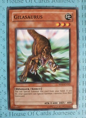 Gilasaurus RP02-EN043 Common Yu-Gi-Oh Card New Mint/NMint | eBay