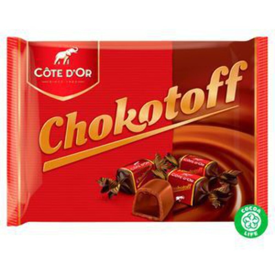 Chokotoff Cote d'Or | Côte d'Or Milk Chocolate Caramel Toffees | 17,6 ...