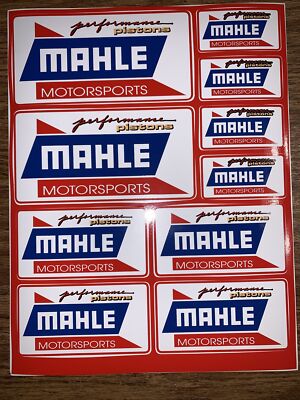 Mahle Motorsports Performance Pistons - decals/stickers | eBay