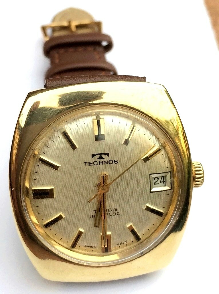 Technos 17 jewels, movement FHF 969-4 | eBay