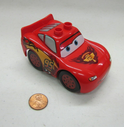Lego Duplo Pixar Cars Lightning Mcqueen Piston Cup #95 Radiator Springs ...