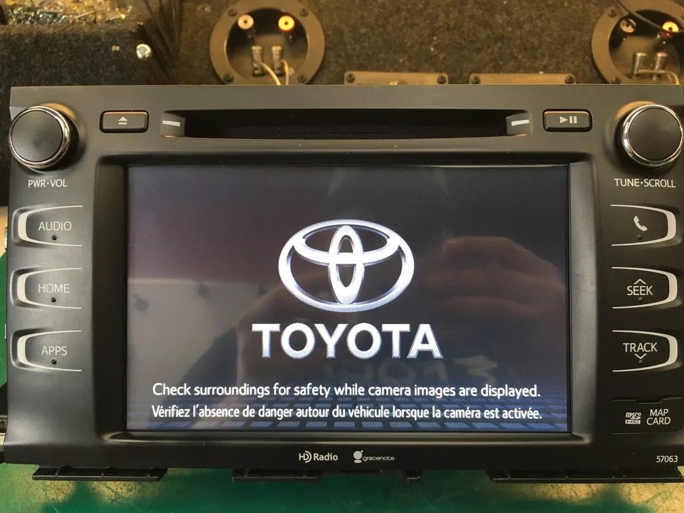2014 - 2019 Toyota Highlander OEM Navigation RADIO UNIT Touch Screen ...