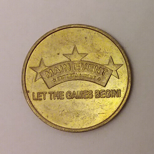 Main Event Arcade Game Token 24mm | eBay