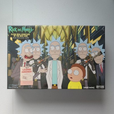Rick and Morty Deck Building Game Close Rick-Counters of the Rick Kind ...