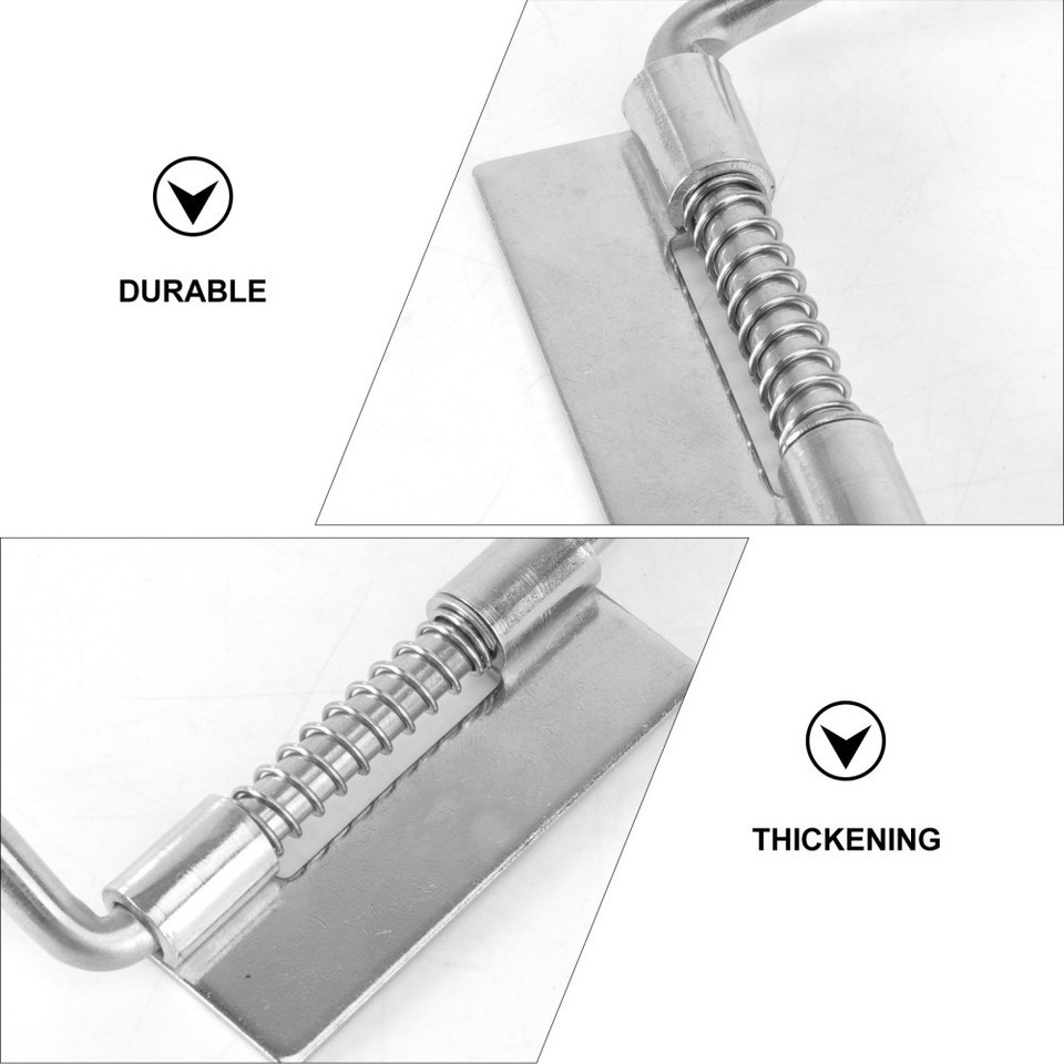 Stainless Steel Safety Pin Spring Bolt for Latch | eBay UK