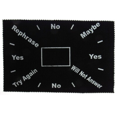 NEW Plain Pendulum Mat (8x12 Inches) Fabric Cloth Dowsing Map ...