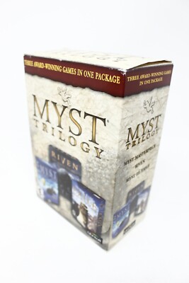 Myst Trilogy - PC GAME Box - MYST RIVEN MYST III EXILE CIB - See Desc ...