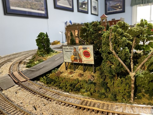 NOS Life-Like Trains HO Gauge Scene Master Vtg Freestanding Billboard ...