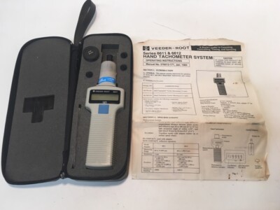 VEEDER-ROOT HAND TACHOMETER 6611 | eBay
