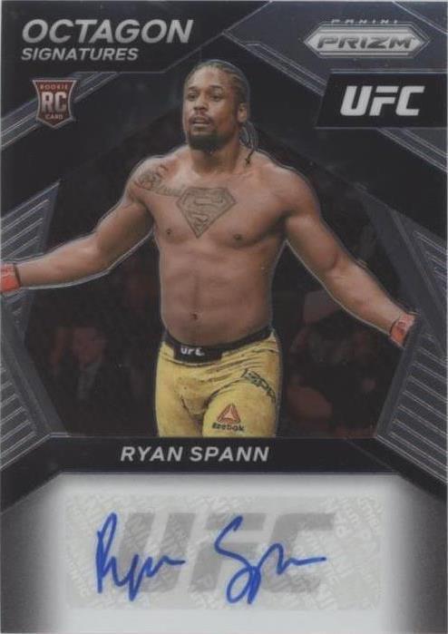 2021 Panini Prizm UFC - Octagon Signatures Ryan Spann #OS-RSP (AU, RC ...