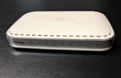 Netgear 8 Port 10/100 mbps Switch FS608 v3 Switch | eBay