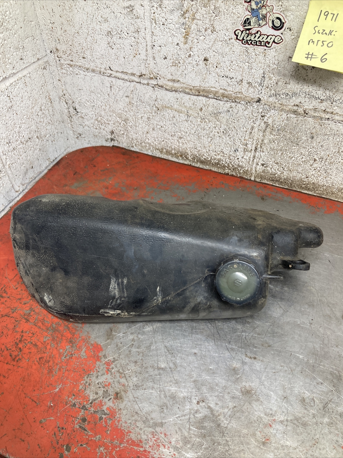 1971 Suzuki Mt50 Mt 50 Trail hopper Mini Bike Gas Fuel Petrol Tank With ...
