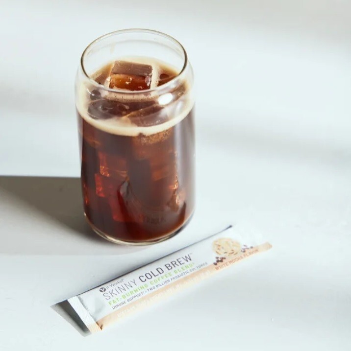 It Works Skinny Cold Brew Fat Burning Coffee Blend White Mocha 15 ...