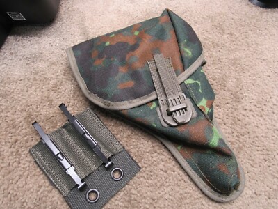 West German P38 P1 Flecktarn Holster Bundeswehr W/ Alice clip Adapter ...