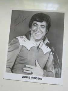 JIMMIE RODGERS 8x10 photo AUTOGRAPHED | eBay