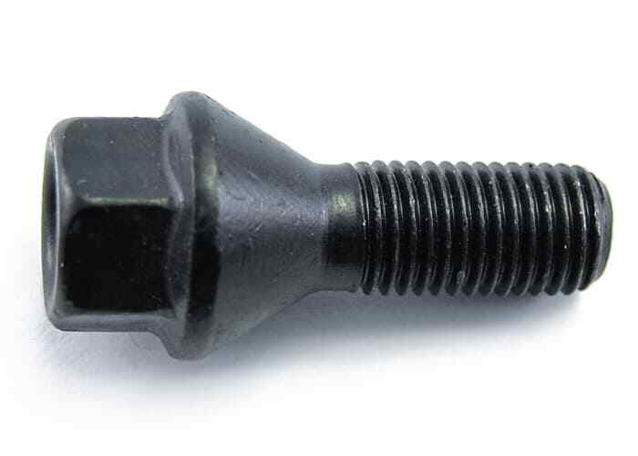 Genuine OEM BMW M12x1.5 Black Wheel Lug Bolt Nut For X5 E53 X1 E84 E81 ...