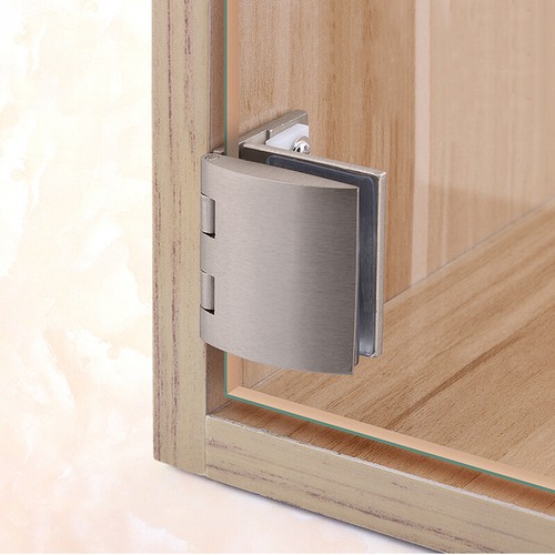 4PCS Zinc Alloy Glass Cabinet Hinge Jewelry Display Cabinet Door Hinge ...