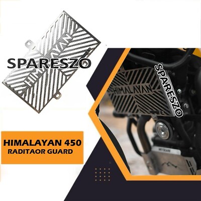 "RADIATOR GUARD, SILVER" FIT FOR ROYAL ENFIELD NEW HIMALAYAN 450 | eBay