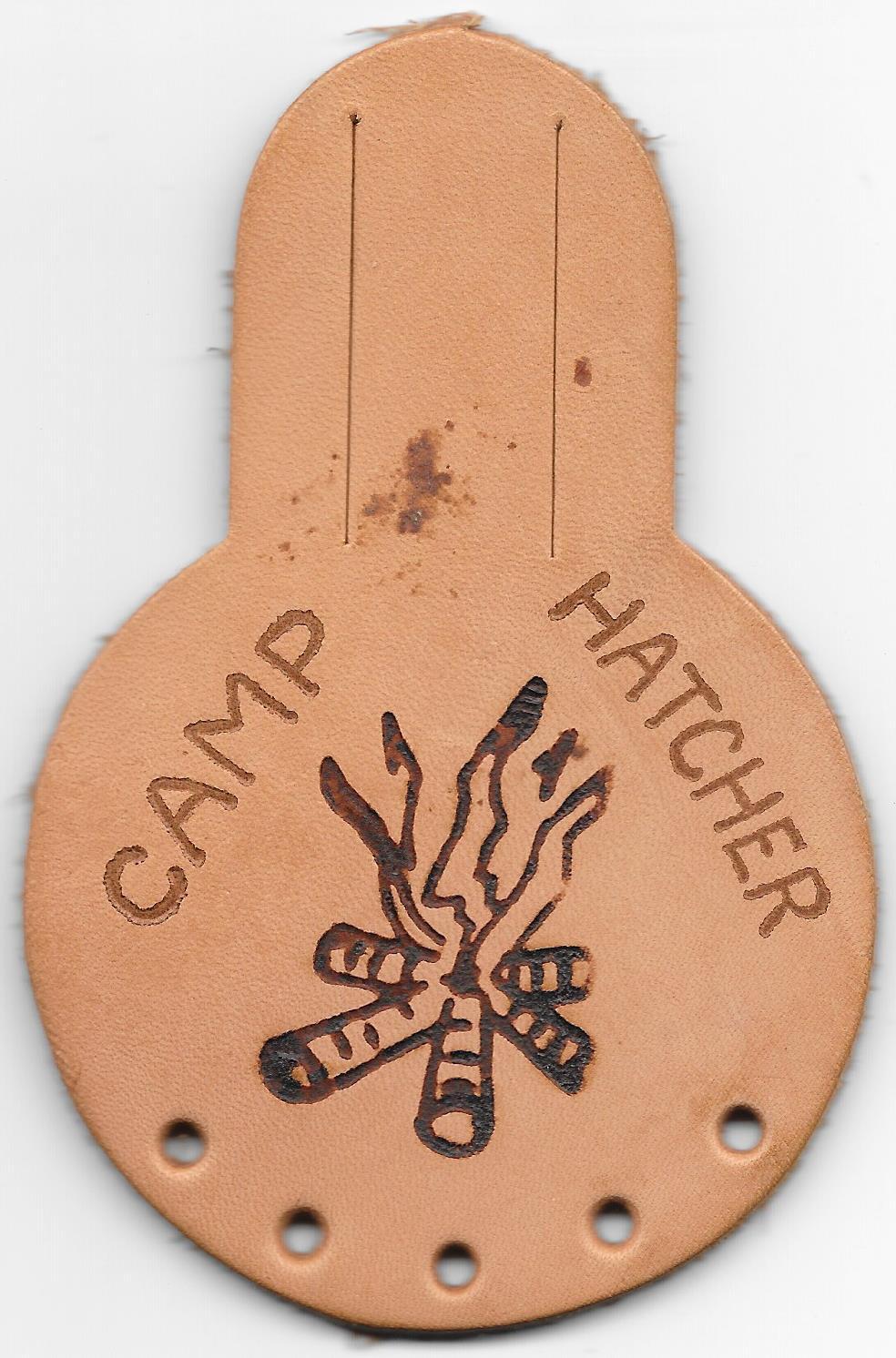 Camp Sam Hatcher East Carolina Council Leather Boy Scout of America BSA ...