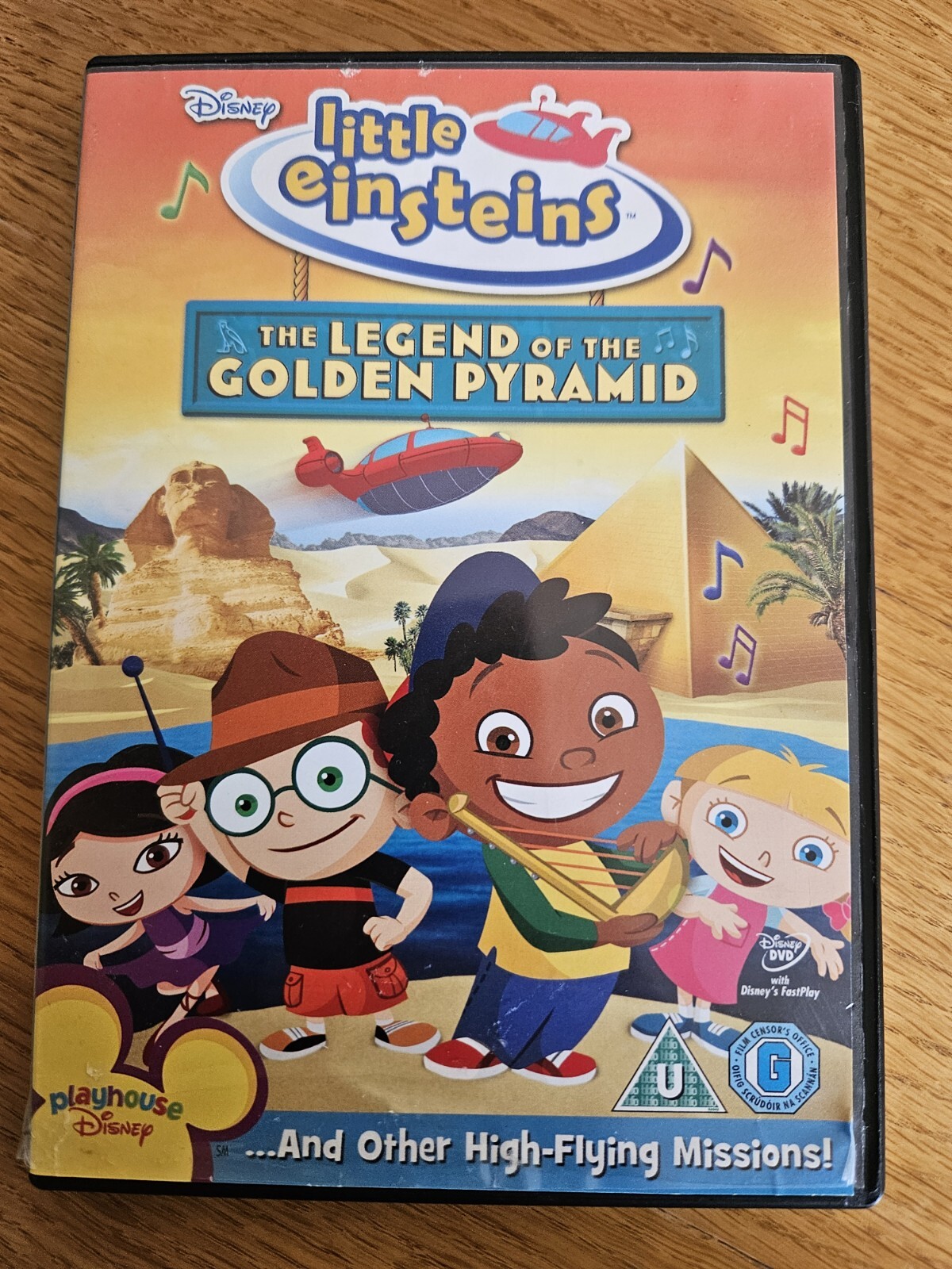 DISNEYS LITTLE EINSTEINS LEGEND OF THE GOLDEN PYRAMID DVD KIDS DISNEY ...