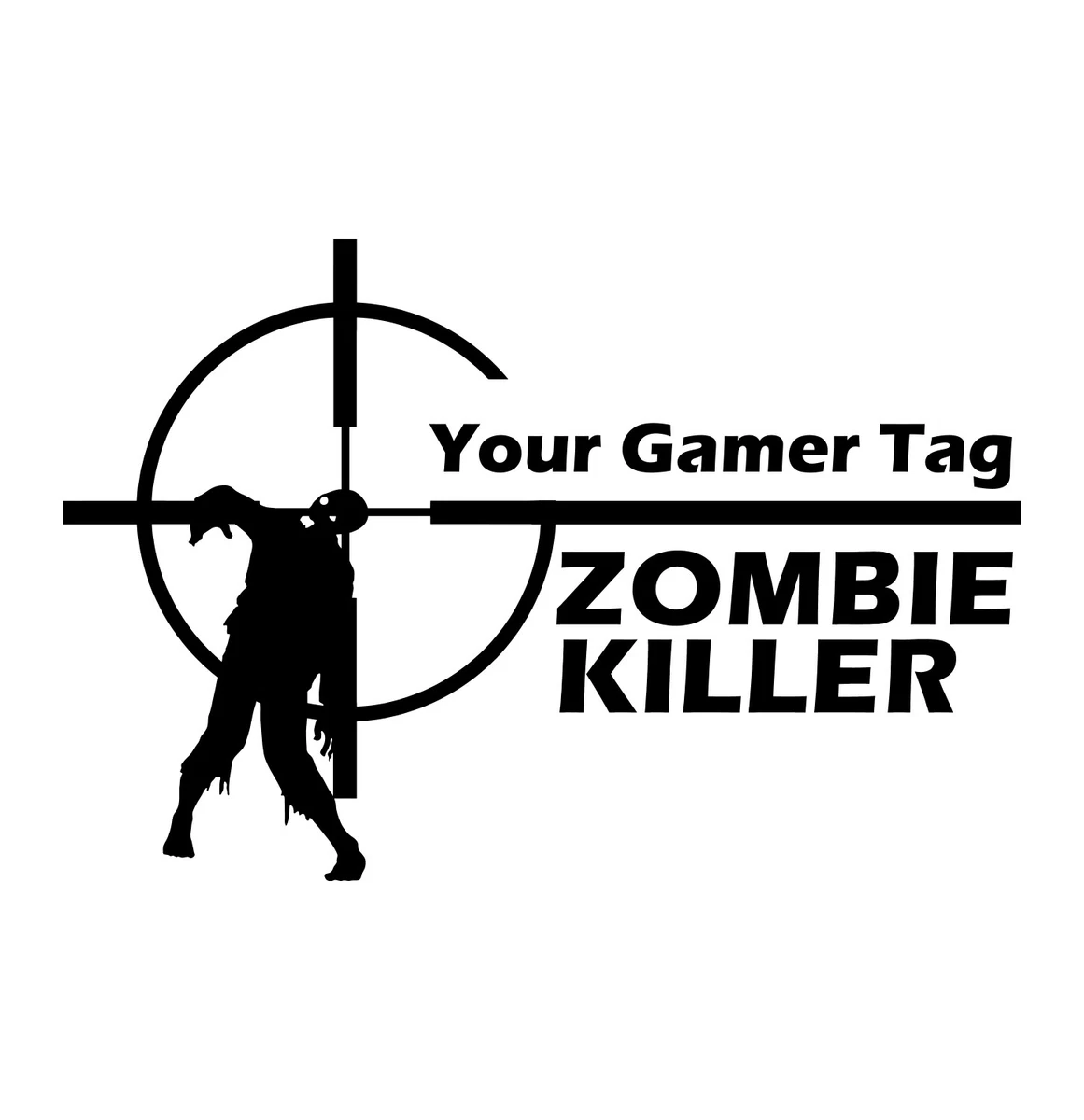 Zombie Killer Sticker