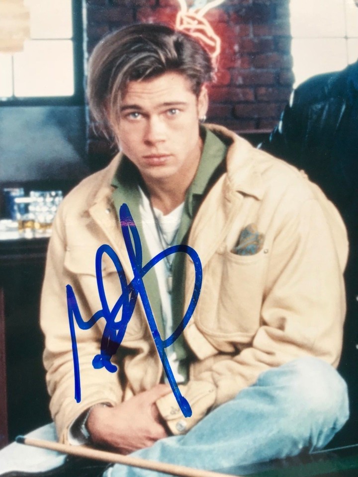 BRAD PITT Signed Autographed 8 x 10 Photo | eBay