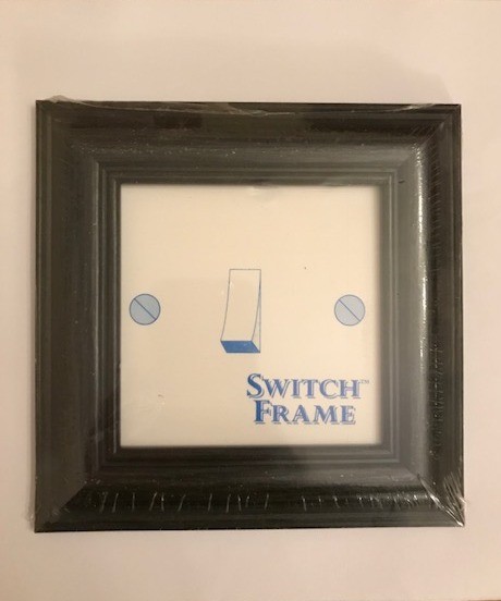 Light Switch Surround Traditional Light Switch Frames Blue Silver Black ...