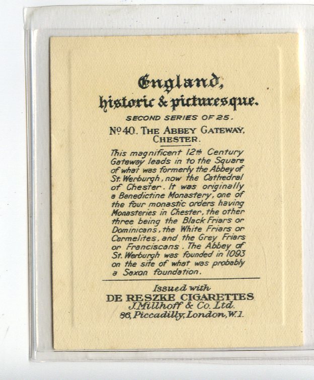 (JD1877-100) MILLHOFF,ENGLAND HIST & PICTURESQUE 2ND,ABBEY GATEWAY,1928 ...