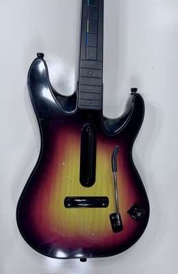 PS3 Guitar Hero Guitar Red Octane Wireless Sunburst Model 95451.805 ...