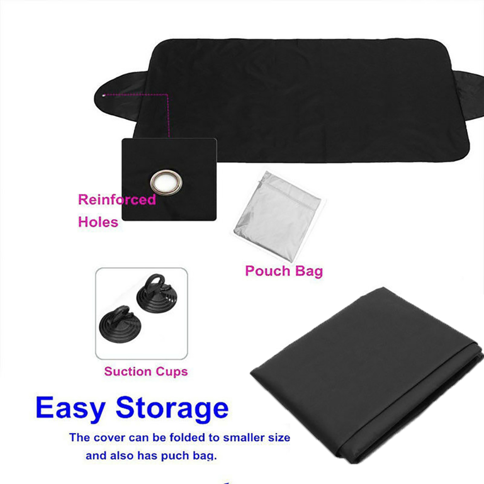 Car Windshield Cover Scratch-resistant Heat Protection Universal Car ...