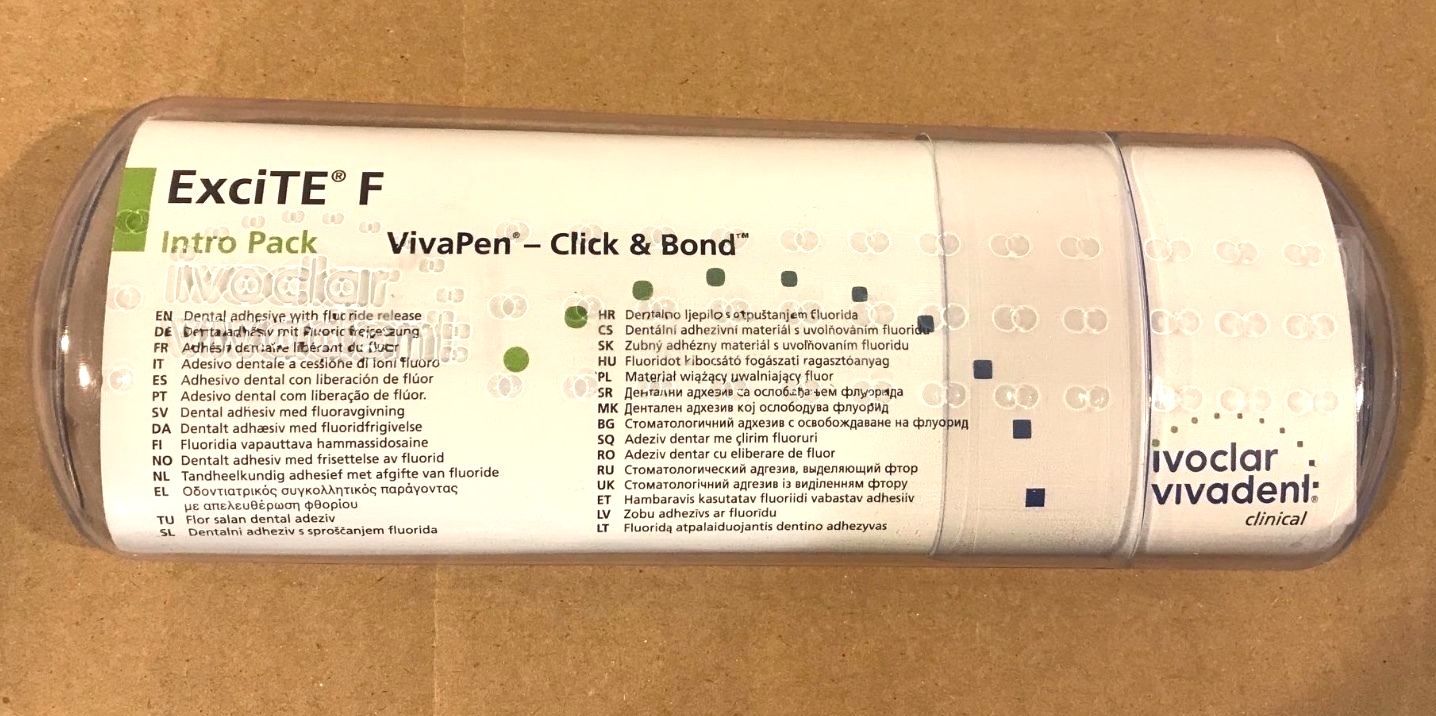 Ivoclar ExciTE F VivaPen Dental Adhesive with Fluoride Intro Pack 2 ml ...