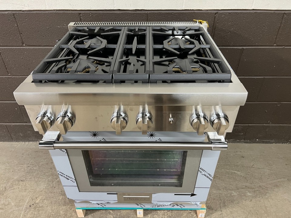 Thermador PRD304WHU - 30" Pro Harmony Dual Fuel Range 4 Burners ...