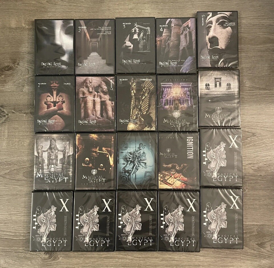 Magical Egypt Compete Series 1 & 2 & 3 DVD Sets (20 DVDs!) | eBay