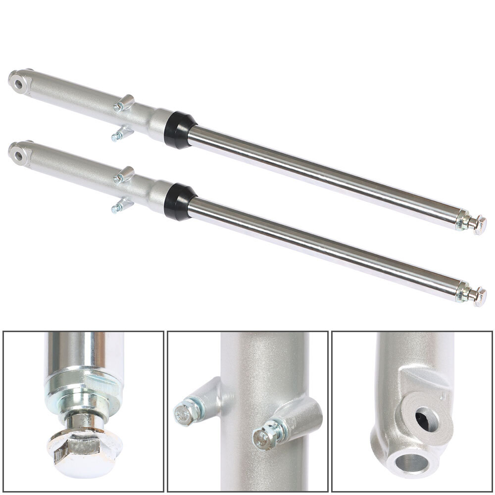 Pair Motorcycle Front Fork Tubes Shocks 27" Absorber For Honda CG125 ...