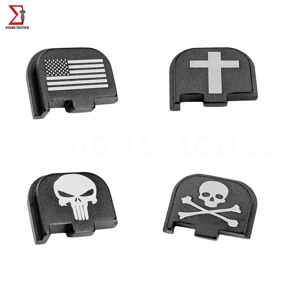 Rear Slide Back Cover Butt Plate For Glock G43 G43X G48 9mm Gen 1 2 3 4 ...