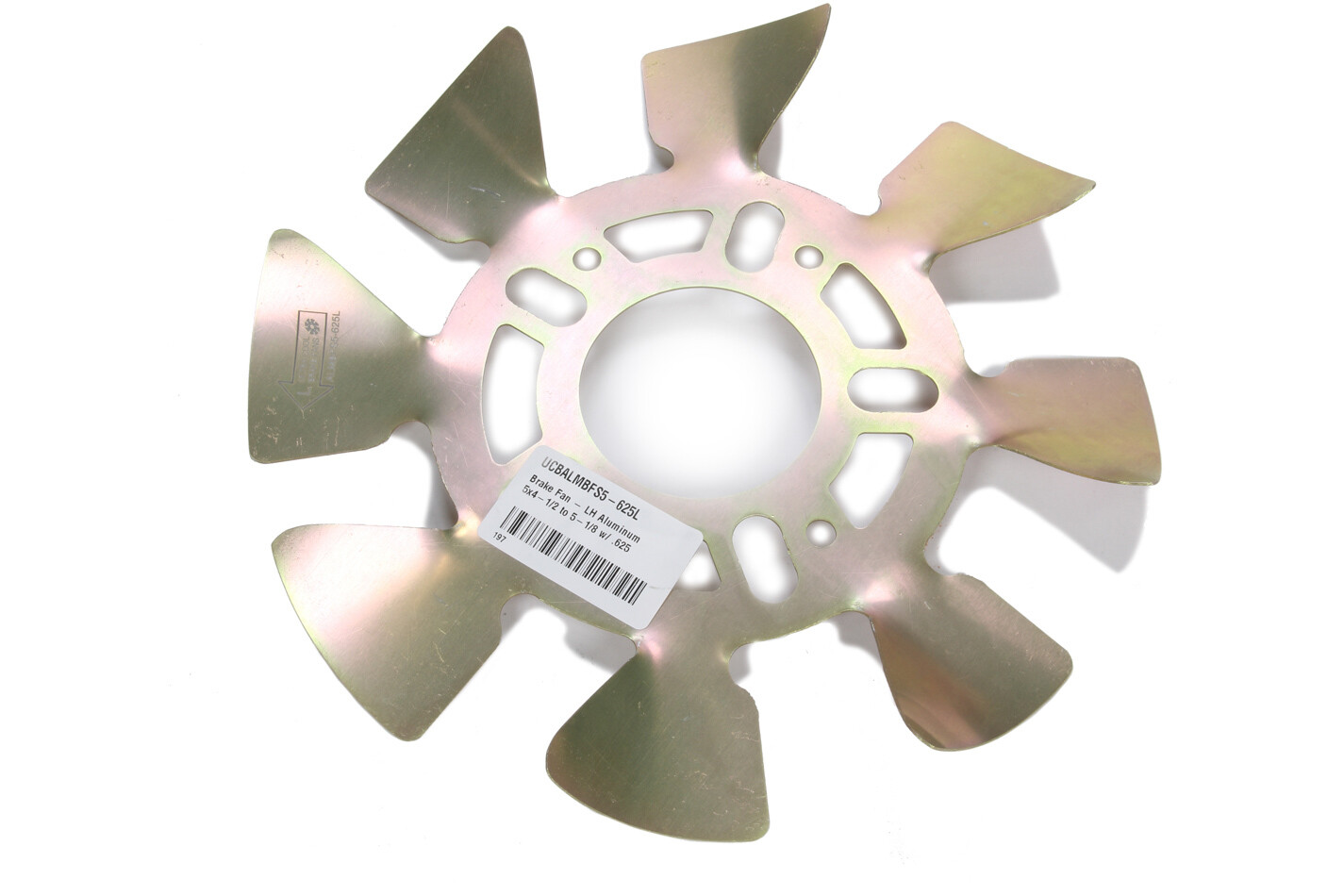 Ultra Cool Brake Fans Almbfs5-625L Brake Fan - Lh Aluminum 5X4-1/2 To 5 ...