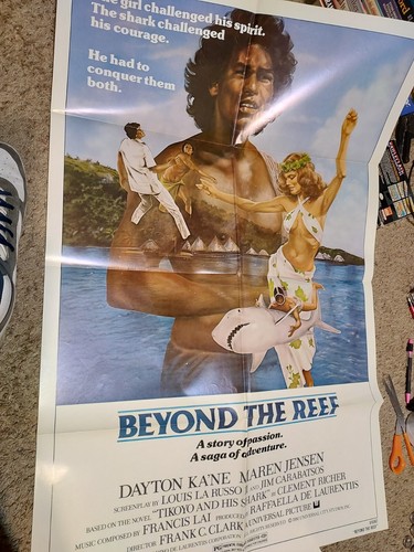1981 BEYOND THE REEF vintage movie poster one-sheet | eBay