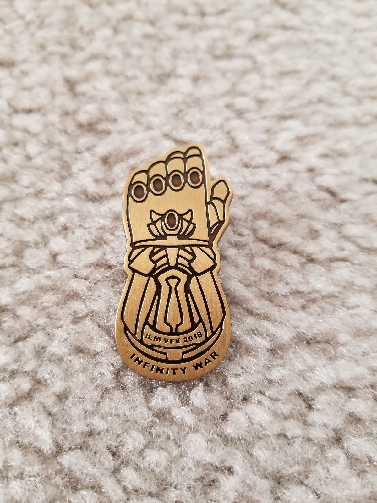 ILM Marvel Infinity Gauntlet cast and crew exclusive pin | eBay