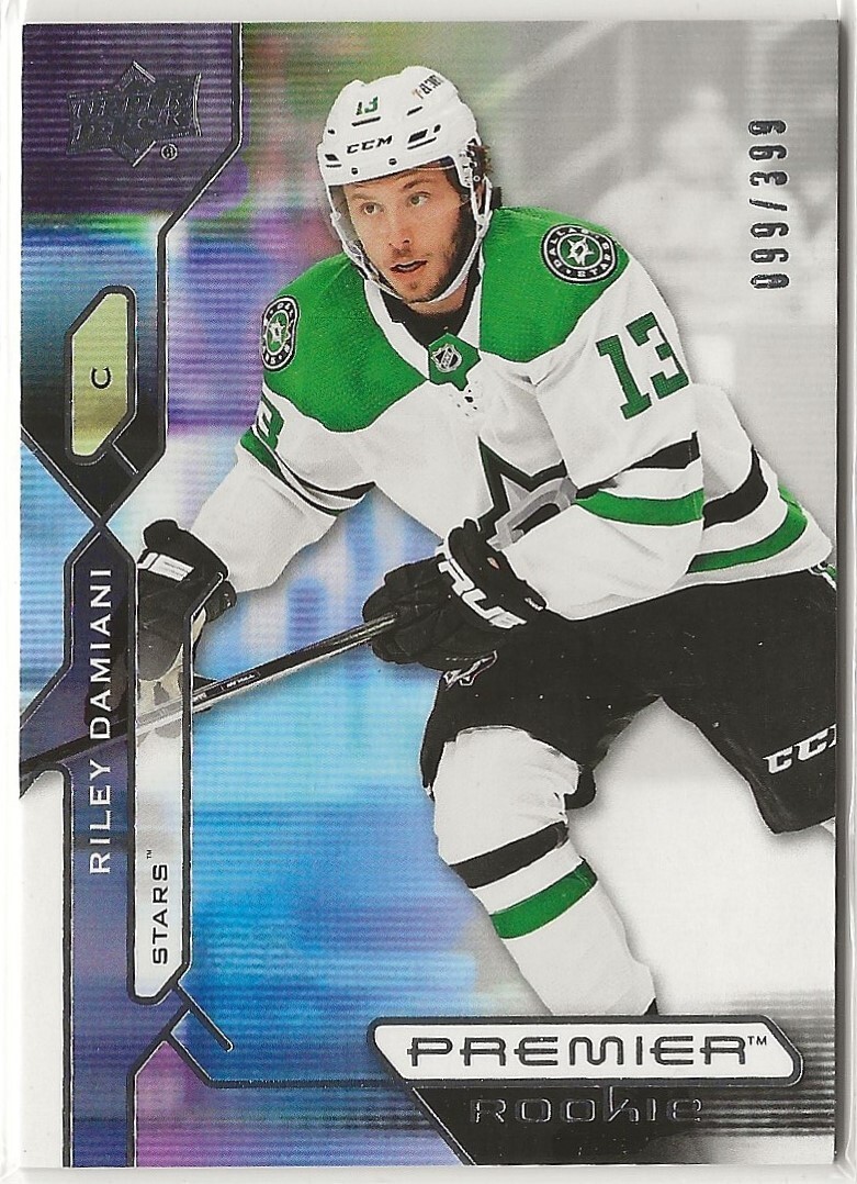 2021-22 Upper Deck Premier Rookie #127 Riley Damiani 099/399 Dallas ...