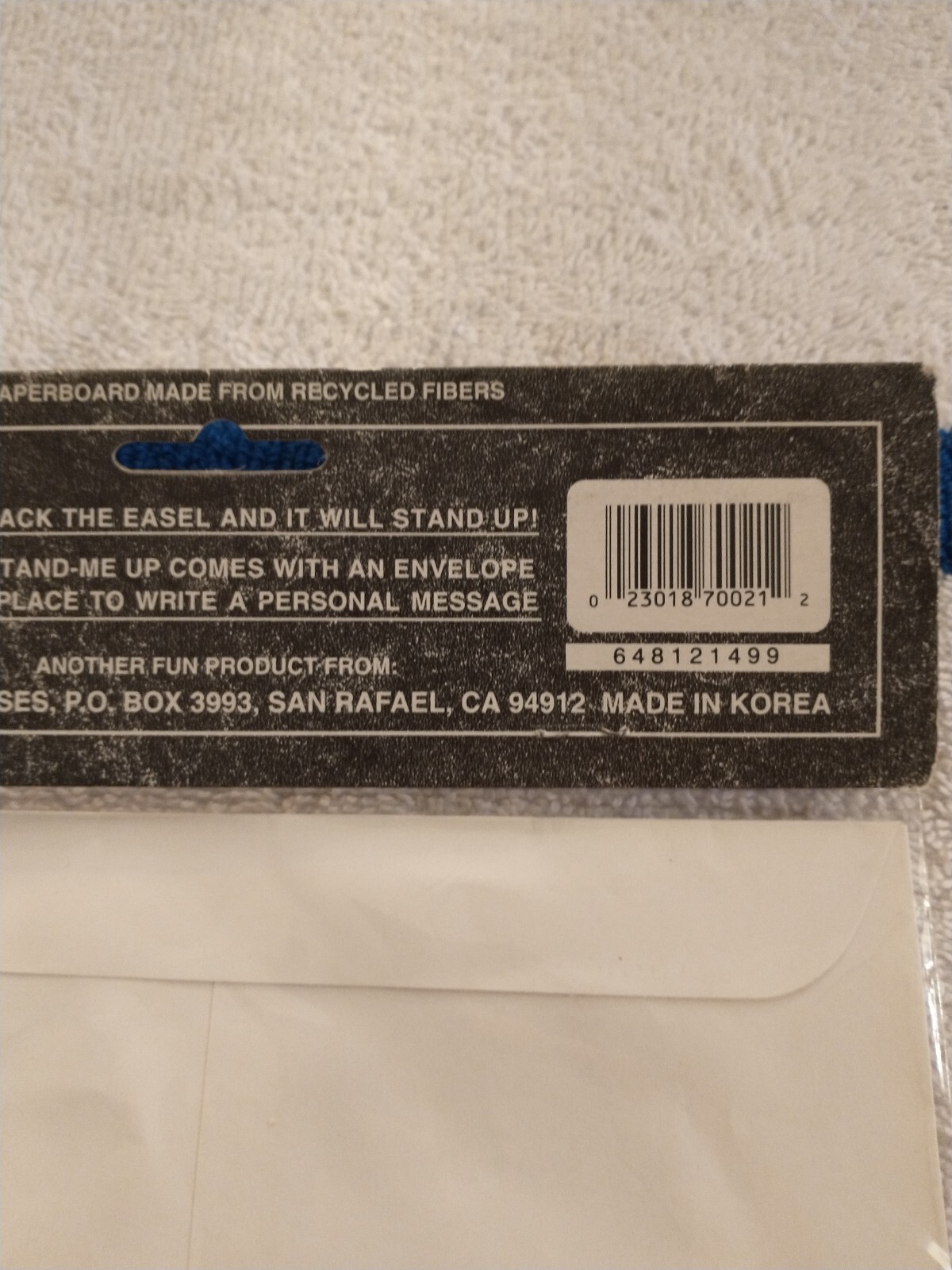 1992 Star Trek The next generation Stand-Me-Up Cardboard Card SMU-21C ...