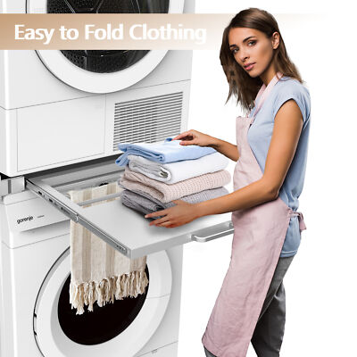 Stacking Kit for Washing Machines Washer Tumble Dryer Shelf Stacker Kit ...