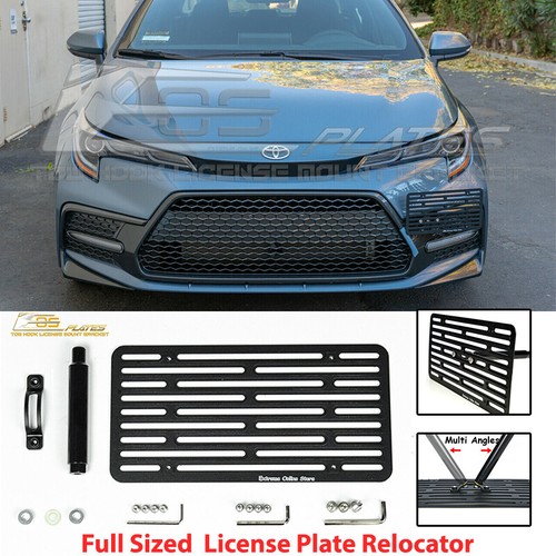 For 20-Up Toyota Corolla Sedan Tow Hook License Plate Mount Full Sized ...