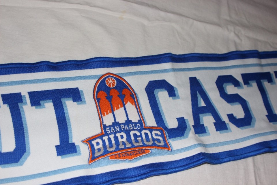 San Pablo Burgos Basketball Scarf Caput Castellae Head Castilla | eBay