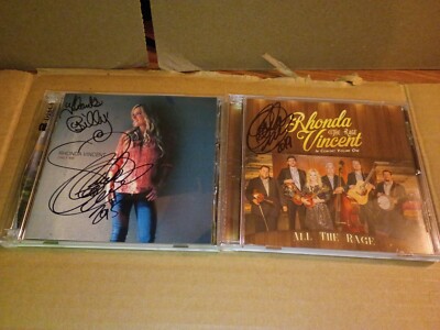 Rhonda Vincent Only Me & All the Rage Autographed CDs. | eBay