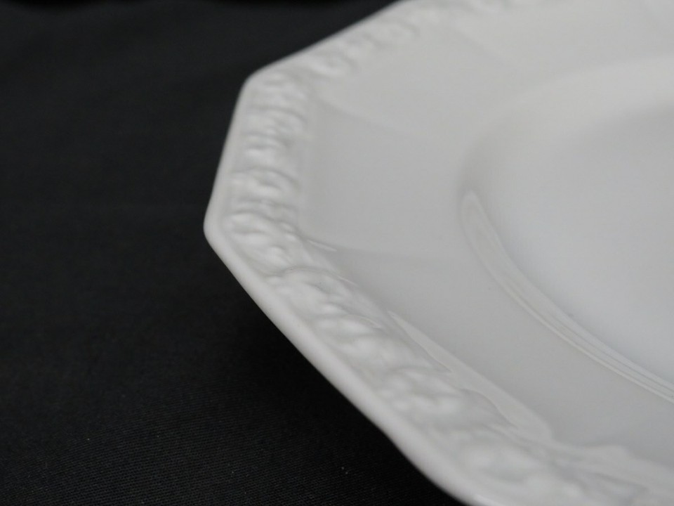 10 Vtg. ROSENTHAL Maria White12 SIDED 8" Salad Plates; Mint, Unused | eBay