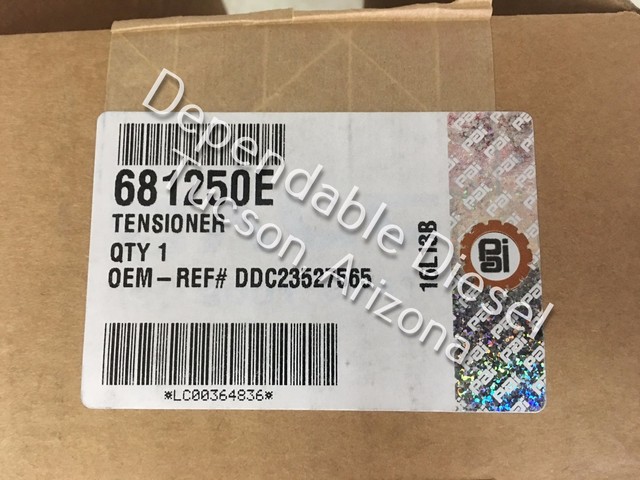 Detroit Series 60 Belt Tensioner Pulley Excel P/n 681250E Ref# 23527565 ...