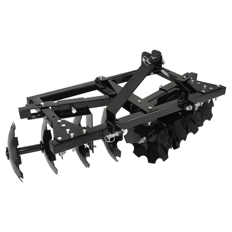 Disc Plow / Harrow Compact Garden Lawn Tractor Accessory For ATV CAT-0 ...