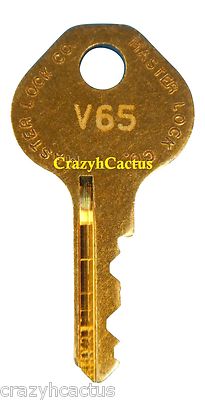 Master Lock Padlock 1525 1585 2010 2076 Control Key OEM Original Master ...