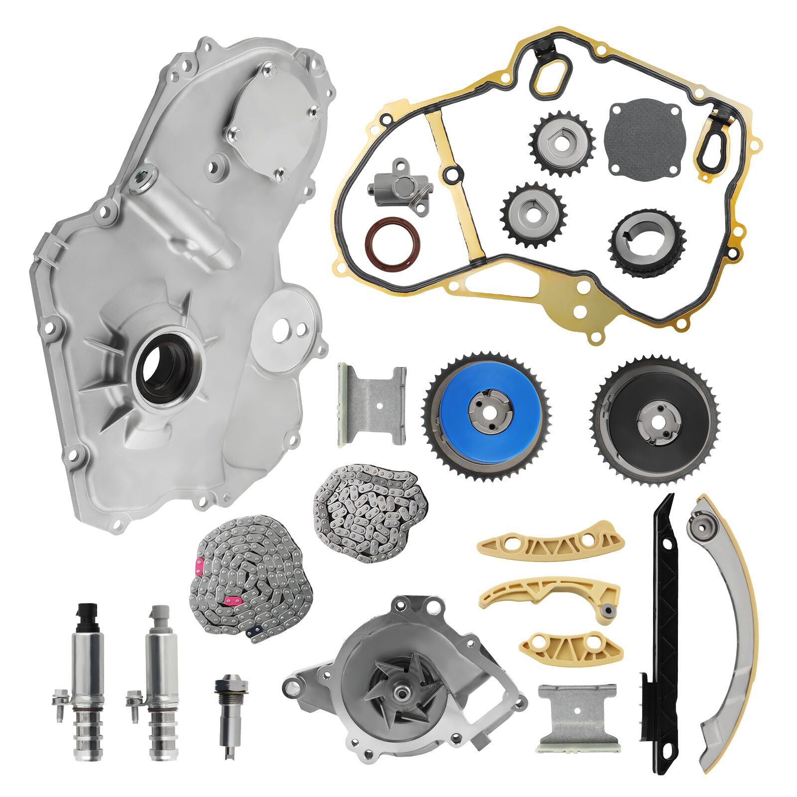 Timing Chain Kit Actuator Gear Cover Gasket for GMC TERRAIN 2.4L ...